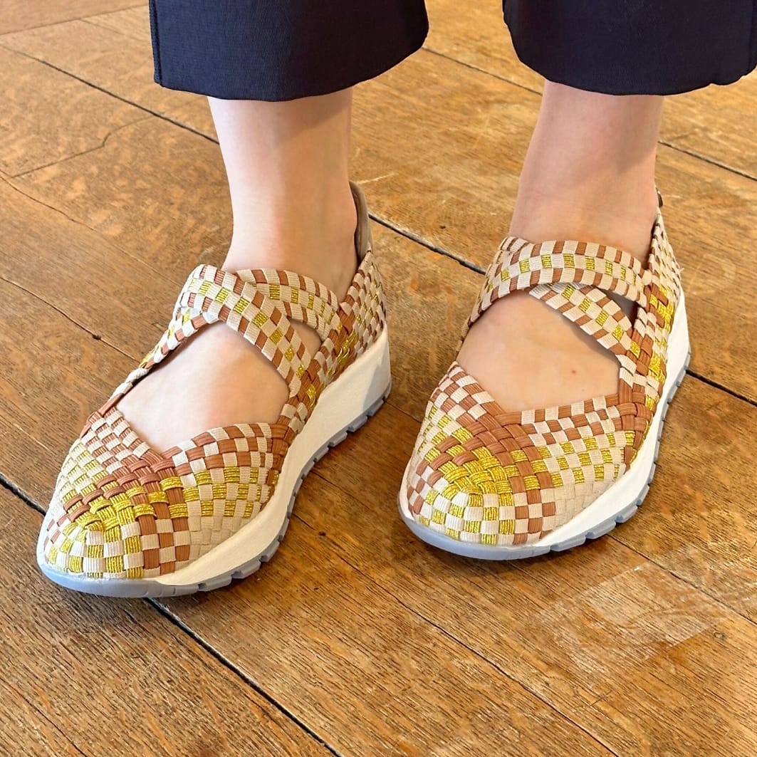 Tara Drake Taupe Gold - Bernie Mev